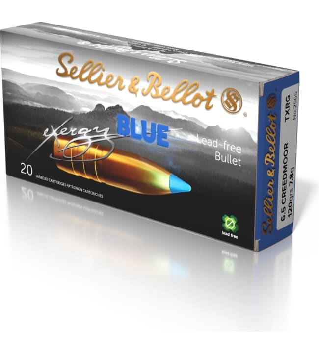 Sellier Bellot 6 5 Creedmoor Exergy Blue 7 8 G 20 Kpl Patruuna