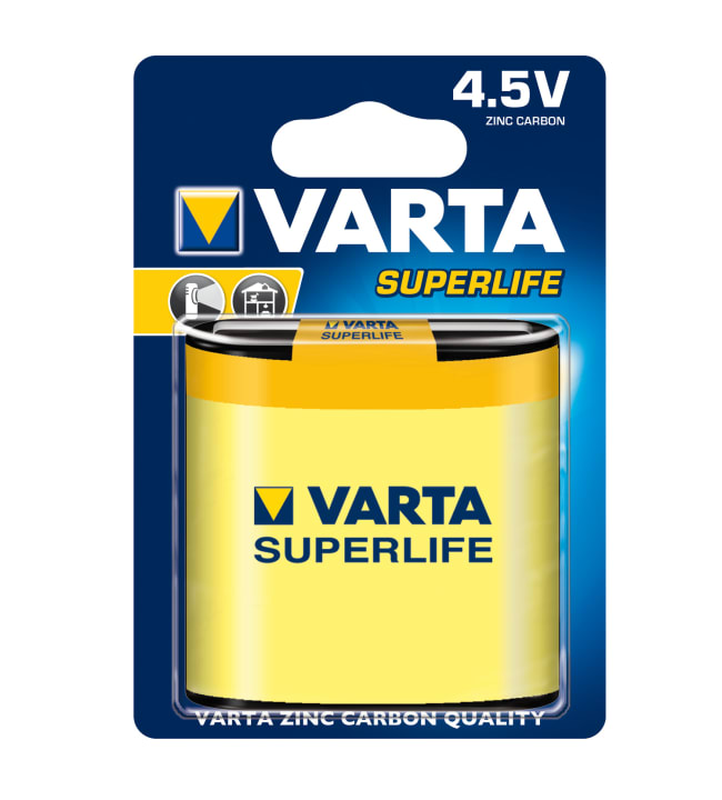 Varta Superlife 4,5V paristo | Karkkainen.com verkkokauppa
