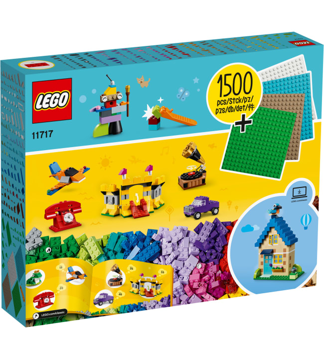 LEGO Classic 11717 Palikoita, palikoita, rakennuslevyjä | Karkkainen ...