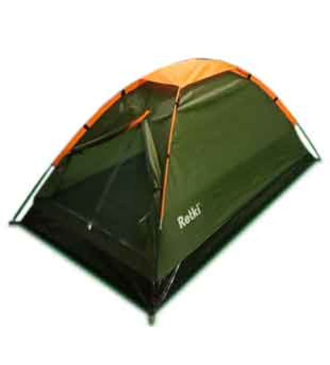 Retki Teltta leiri, vihreä/oranssi | Karkkainen.com verkkokauppa