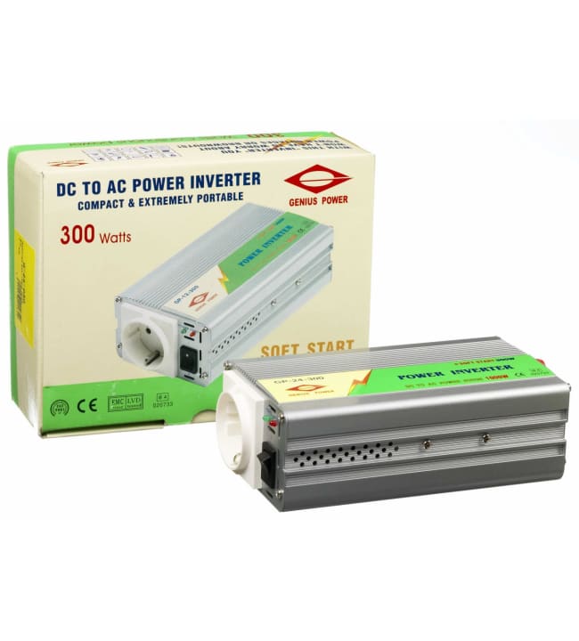 12V/230V 300W invertteri | Karkkainen.com verkkokauppa