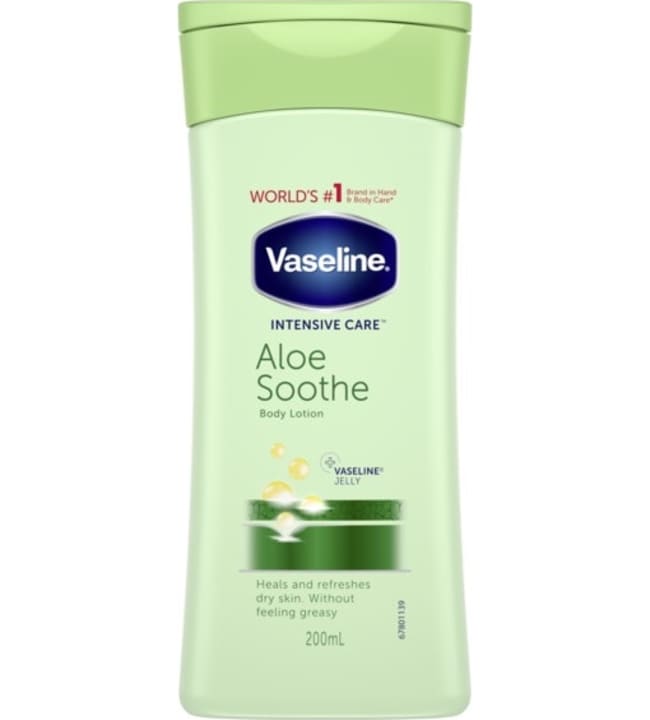 Vaseline Aloe Soothe 200 ml vartalovoide | Karkkainen.com verkkokauppa