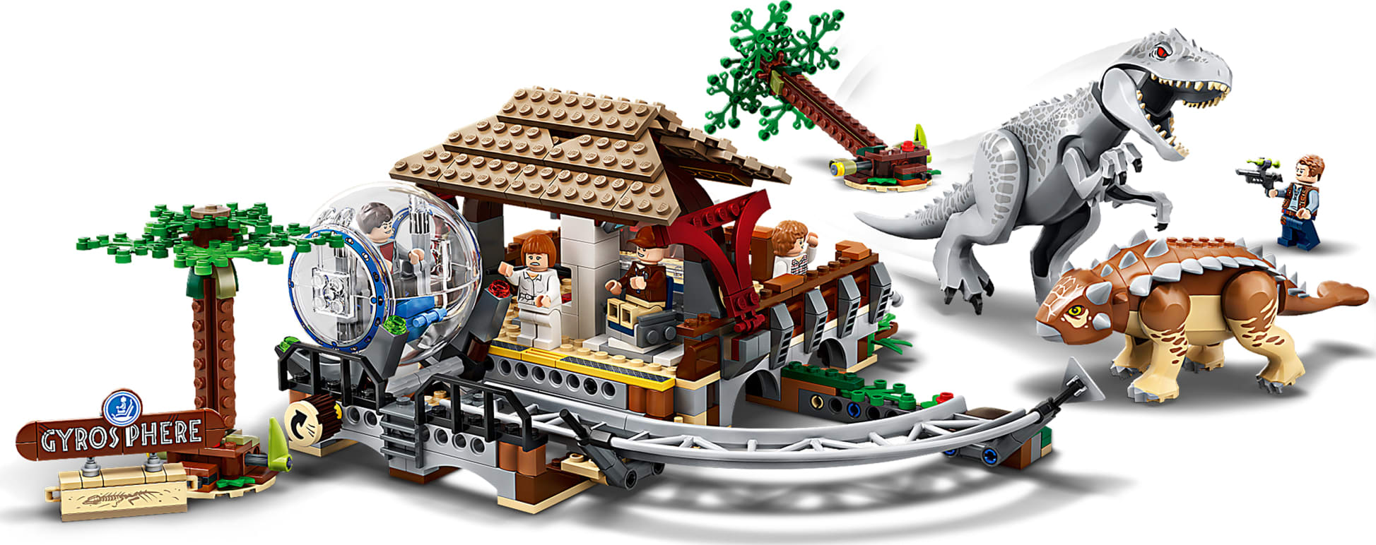 LEGO Jurassic World 75941 Indominus Rex vastaan Ankylosaurus ...