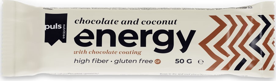 Puls Energy Chocolate & Coconut 50 g energiapatukka | Karkkainen.com ...