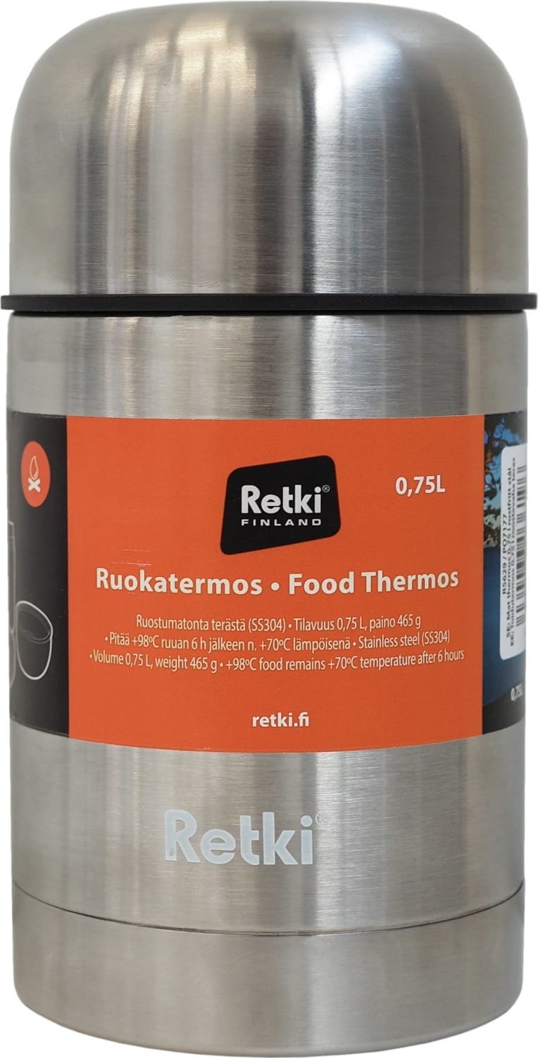Retki 0,75L teräs ruokatermos | Karkkainen.com verkkokauppa