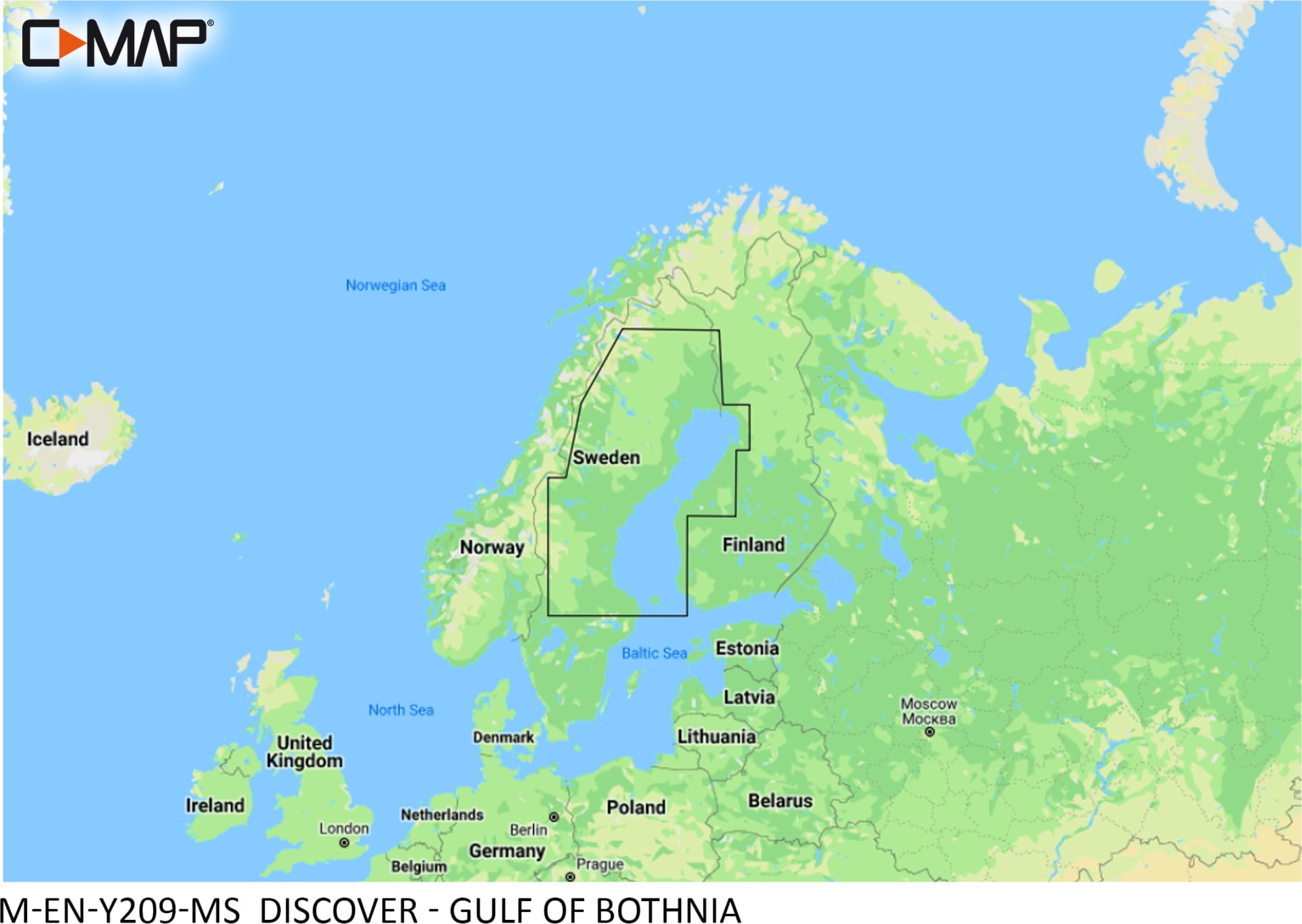 C-Map Discover Perämeri karttakortti | Karkkainen.com verkkokauppa