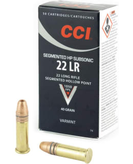 CCI .22 LR Segmented HP 2,6 g 50 kpl patruuna | Karkkainen.com verkkokauppa