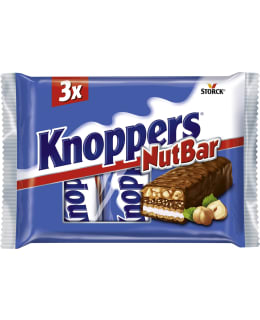 Storck Knoppers NutBar 3-pack 120 g pähkinäsuklaa | Karkkainen.com ...