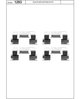 OJD Quick Brake OJD-109-1293 Jarrupalojen asennussarja | Karkkainen.com ...