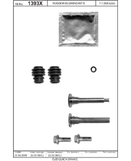 OJD Quick Brake OJD-113-1393X Jarrusatulan tappisarja | Karkkainen.com ...