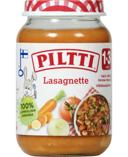 Piltti 190g Lasagnette lastenateria 1-3v | Karkkainen.com verkkokauppa