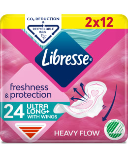 Libresse Ultra Long Wing 24 kpl duo side | Karkkainen.com verkkokauppa
