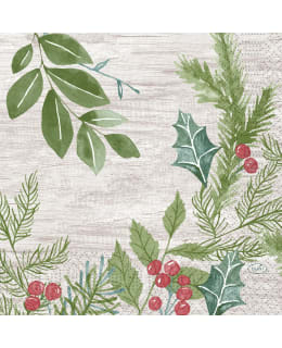 Duni winter greenery 20kpl lautasliina | Karkkainen.com verkkokauppa