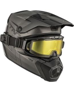 CKX Titan AMS Matta Carbon kypärä + sähkölämmitteiset ajolasit ...