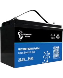 Ultimatron UBL 25,6 V 50 Ah bluetooth LiFePo4 akku | Karkkainen.com ...
