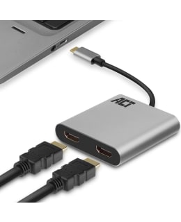 ACT USB-C - HDMI -adapteri kahdelle monitorille | Karkkainen.com ...
