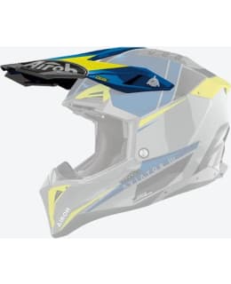 Airoh Aviator 3 Peak Push Blue Gloss | Karkkainen.com verkkokauppa
