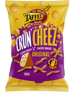 Taffel CrunCheez Original 225 g maissisnacks | Karkkainen.com verkkokauppa