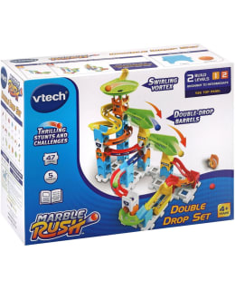 Vtech Marble Rush Double Drop Set kuularata | Karkkainen.com verkkokauppa