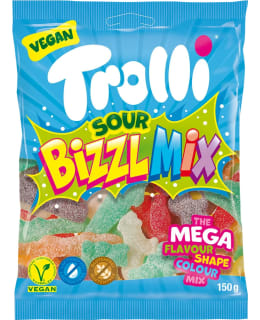 Trolli Sour Bizzl Mix 200 g karkkipussi | Karkkainen.com verkkokauppa