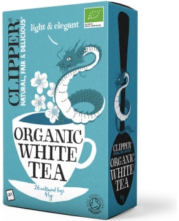 Clipper White Tea 26 pss luomu valkoinen tee | Karkkainen.com verkkokauppa