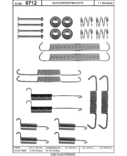OJD Quick Brake OJD-105-0712 Jarrukenkien asennussarja | Karkkainen.com ...