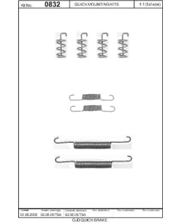 OJD Quick Brake OJD-105-0832 Jarrukenkien asennussarja | Karkkainen.com ...