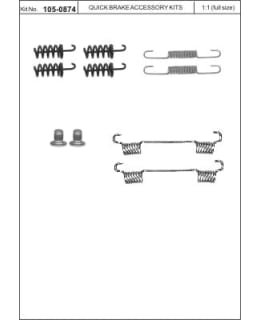 OJD Quick Brake OJD-105-0874 Jarrukenkien asennussarja | Karkkainen.com ...