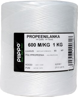 Piippo 600 1kg 600 m Propeenilanka | Karkkainen.com verkkokauppa