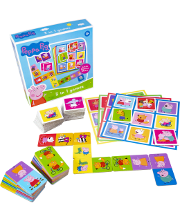 Tactic 3-in-1 Pipsa Possu Lotto, Domino, Memo peli | Karkkainen.com ...