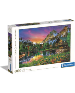 Clementoni Alpine Lake 6000p palapeli | Karkkainen.com verkkokauppa