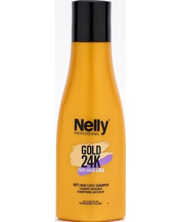 Nelly Gold 24K Anti Hair Loss 100 ml shampoo | Karkkainen.com verkkokauppa