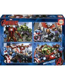 Educa Multi 4 Avengers 50-80-100-150p palapelit | Karkkainen.com ...