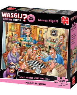 Jumbo Wasgij Destiny 25 Games Night! 1000p palapeli | Karkkainen.com ...