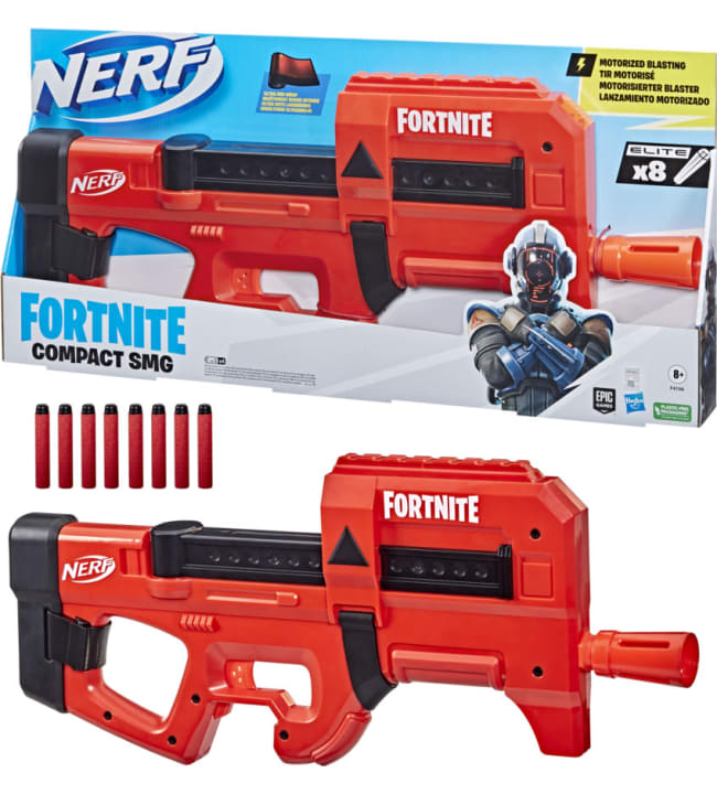 Nerf Fortnite Compact SMG nuolipyssy | Karkkainen.com verkkokauppa Nerf Fortnite Compact SMG nuolipyssy | Karkkainen.com verkkokauppa