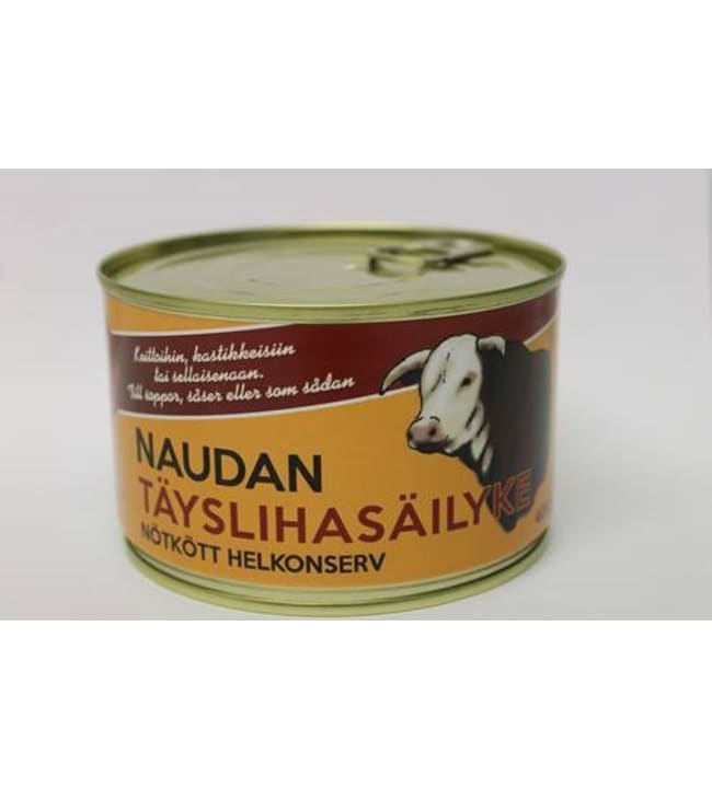 Rantalan Liha 400 g naudan täyslihasäilyke | Karkkainen.com verkkokauppa