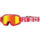 Fly Racing Zone Turret Red Fire Mirror/Smoke Lens With Tear Off Pins ...