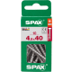 Spax T-Star Plus 4,5x40 kupukanta 10kpl yleisruuvi | Karkkainen.com ...