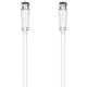 Hama Antenna Cable SAT 90dB F-F White 3.0m antennikaapeli | Karkkainen ...