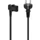 Hama Power Cable Angled 3-pole 5.0m | Karkkainen.com verkkokauppa