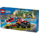 LEGO City Fire 60412 Nelivetopaloauto ja pelastusvene | Karkkainen.com ...