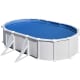 Swim & Fun Basic Pool Oval 730 x 375 x 132 cm White uima-allas | Kärkkäinen Web store