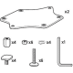 Thule TH 881 T-slot adapter for Hull-a-port rack | Kärkkäinen Web store