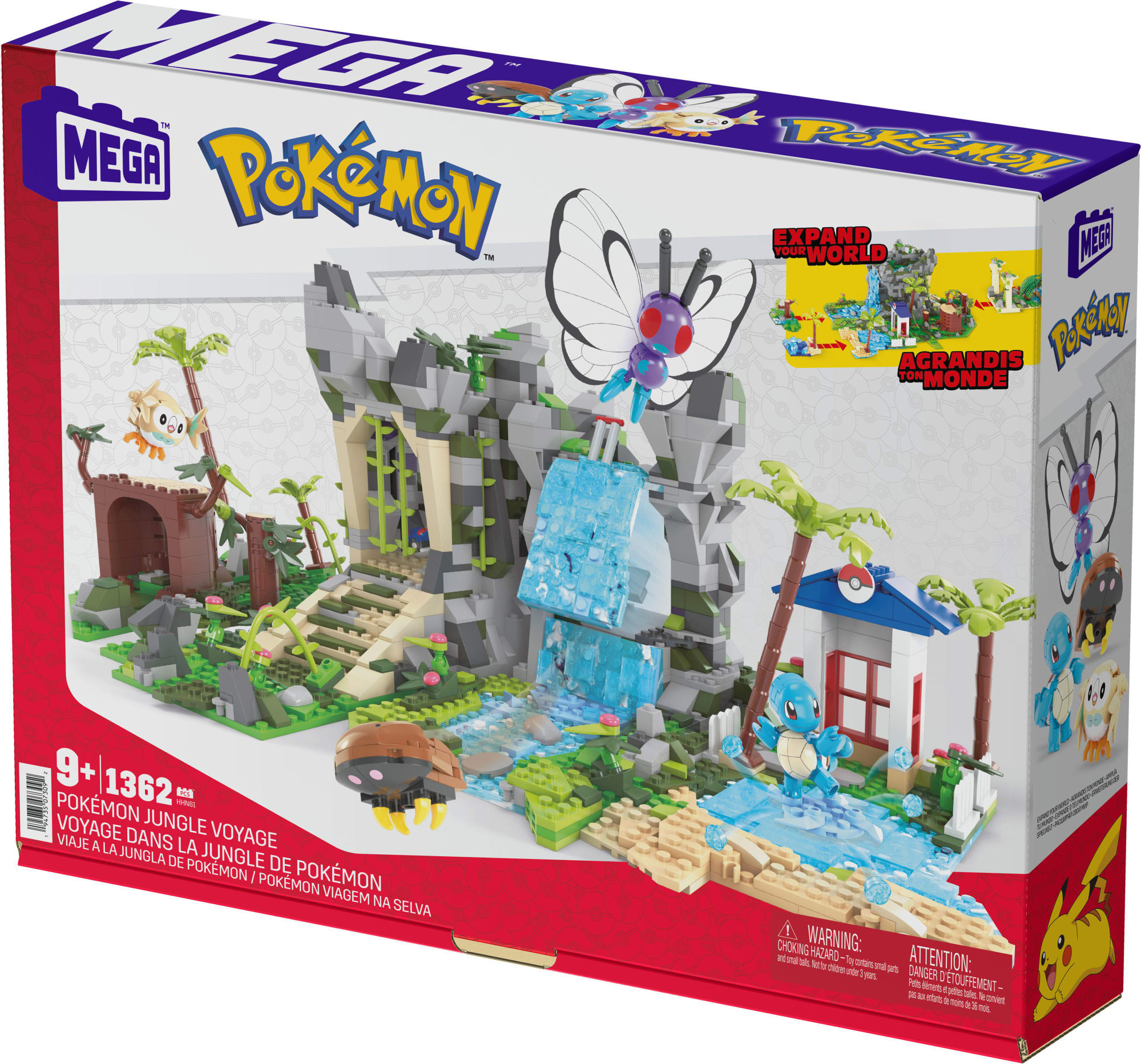 Mega Bloks Pokemon Builder Ultimate Jungle rakennussarja | Karkkainen ...