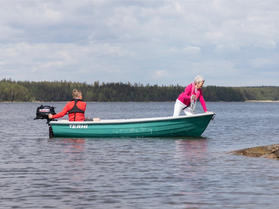 Terhi 385 verde soutuvene | Karkkainen.com verkkokauppa
