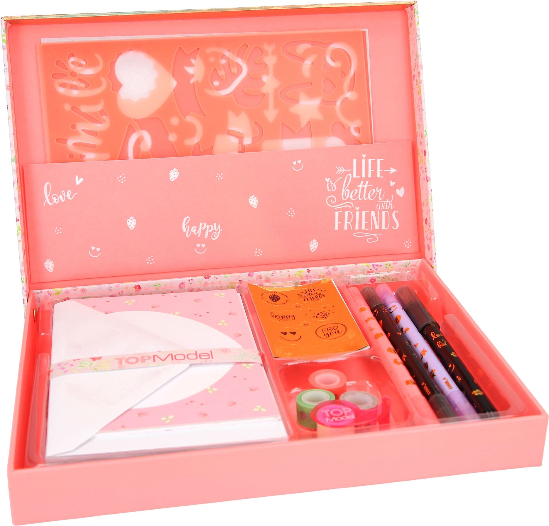 TOPModel Flower Berry kirjepaperisetti | Karkkainen.com verkkokauppa