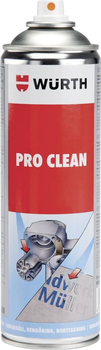 Wurth Pro-Clean 500ml puhdistusspray | Karkkainen.com verkkokauppa