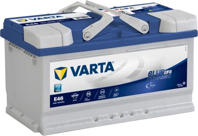 Varta Blue Dynamic EFB E46 75Ah käynnistysakku | Karkkainen.com ...