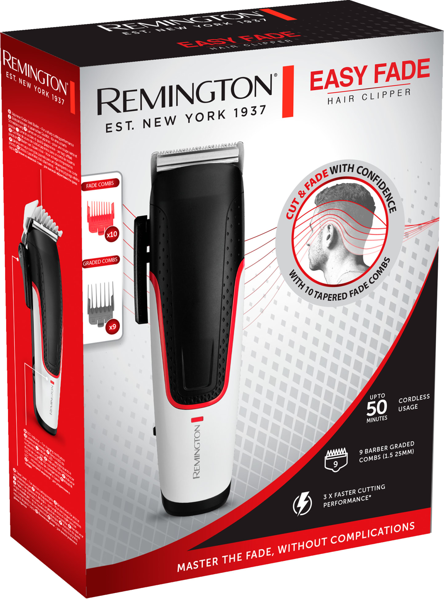 Remington Easy Fade HC500 hiustenleikkuukone | Karkkainen.com verkkokauppa