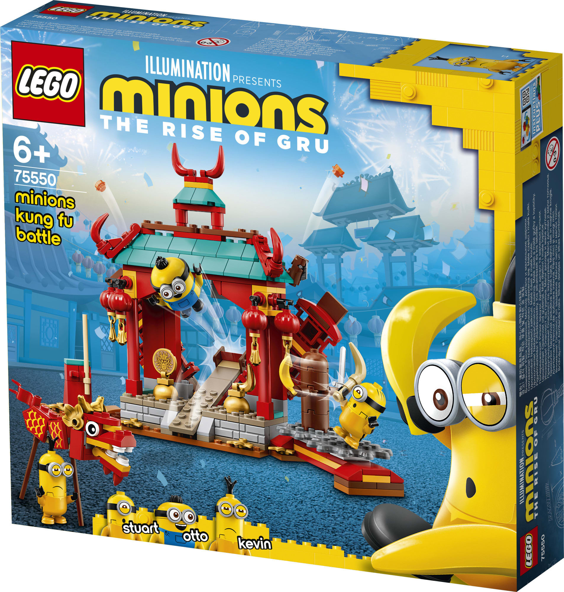 LEGO Minions 75550 Kätyrien Kung Fu -taistelu | Karkkainen.com verkkokauppa